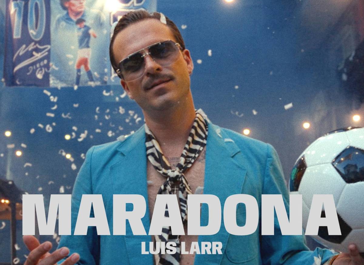 Luis Larr y su éxito ‘Maradona’: “Me he imaginado a Diego bailándola y ...