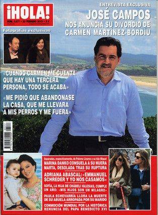 La vida hoy de José Campos, el ex de Carmen Martínez-Bordiú: De nieto ...